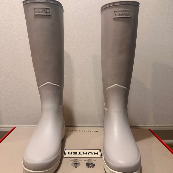 Hunter | Shoes | Hunter Womens Refined Creeper Tall Boots | Poshmark